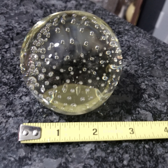 Other | Vintage Controlled Bubble Paperweight | Poshmark